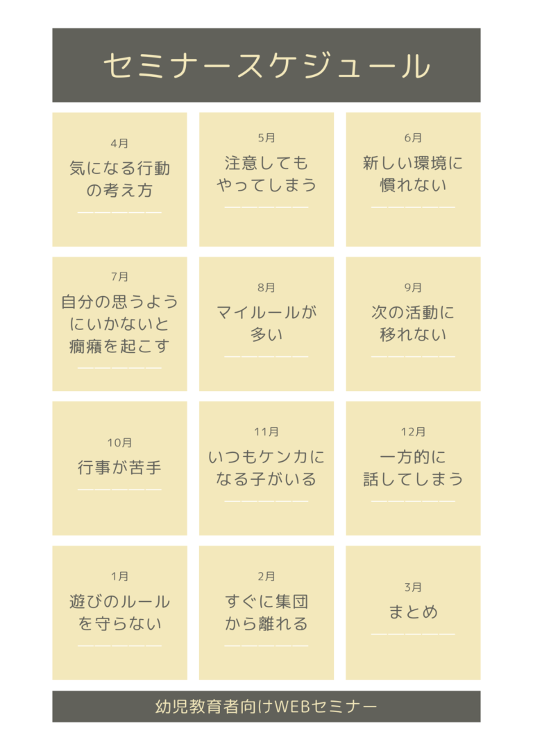 令和7年度専門職向けWEBセミナー | LIBO 自由が丘こころの発達研究所